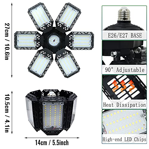 Snapklik.com : 4-Pack 160W 16000LM 6500K Ceiling LED
