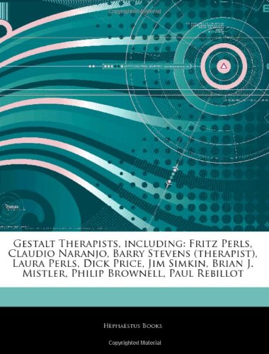 Amazon | Articles on Gestalt Therapists, Including: Fritz Perls ...