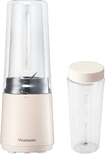 Amazon | [ ビタントニオ 公式 ] マイボトルブレンダー ボトルセット (VBL-60-I-S)【 3STEPでかんたんスピーディ！ 】 スムージーミキサー ジューサー 小型ミキサー ...