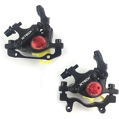 Amazon.com: Zoom Hydraulic Disc Brakes Mountain Bike Sets MTB Front ...