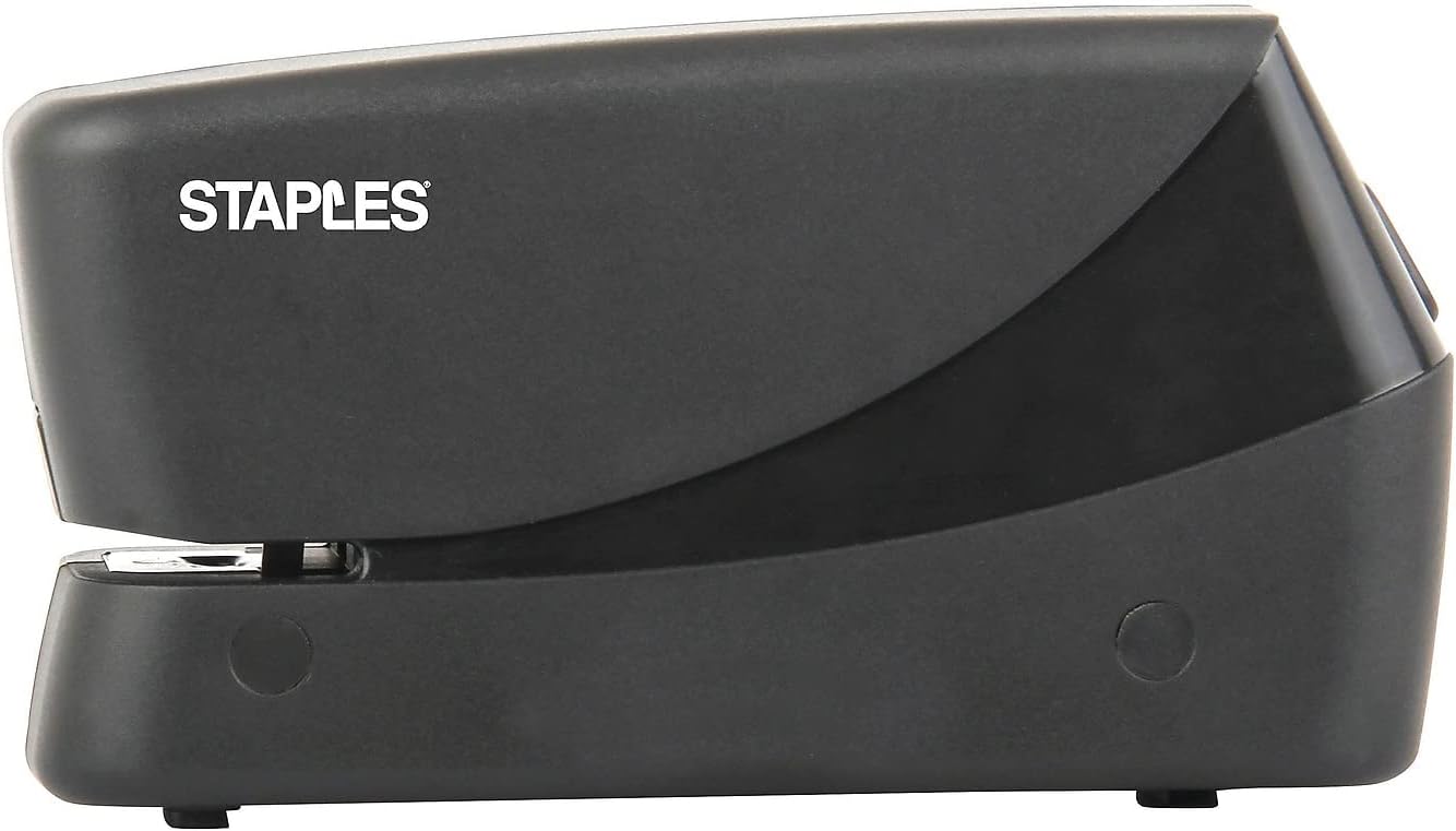 Amazon.com : Staples 2398140 Electric Half Strip Stapler 20 Sheet ...