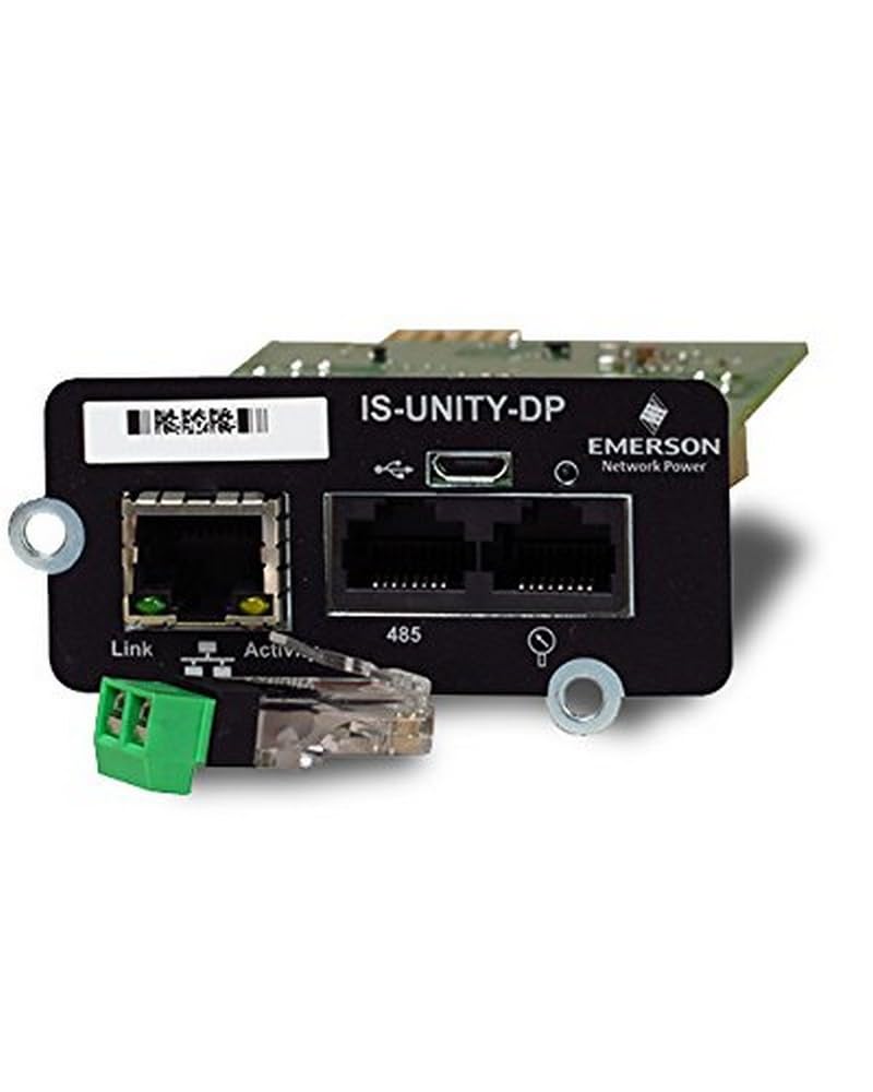 Amazon.com: Vertiv Liebert IntelliSlot Unity-DP - Network Card |Remote ...