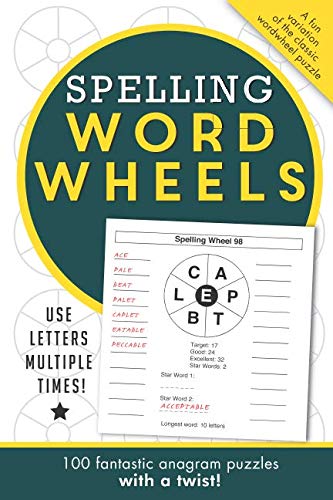 Spelling Word Wheels: 100 fantastic anagram puzzles with a twist: Media ...