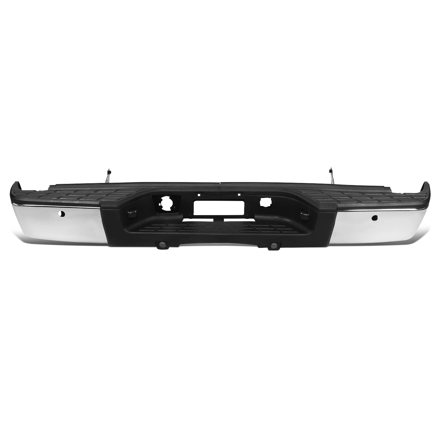 Amazon.com: DNA MOTORING STEPBUM-10038 Rear Step Bumper w/Parking ...