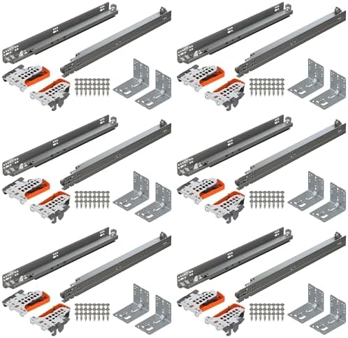 Blum 563H5330B 21" Tandem Drawer Slides Plus Blumotion Complete Kit ...