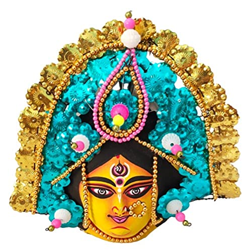 Mukherjee Handicrafts| Devi Durga Chhau Mask – Design | Handmade Durga ...