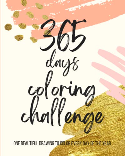 Snapklik.com : 365 Days Coloring Challenge: One Drawing To Color Every ...