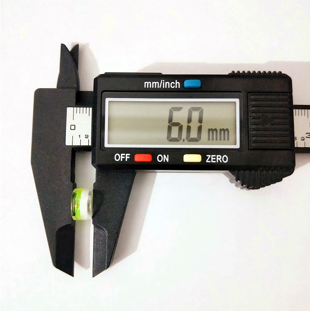 Buy 10Pcs Small Circular Bubble Level 10x6mm Mini Round Bullseye Spirit ...