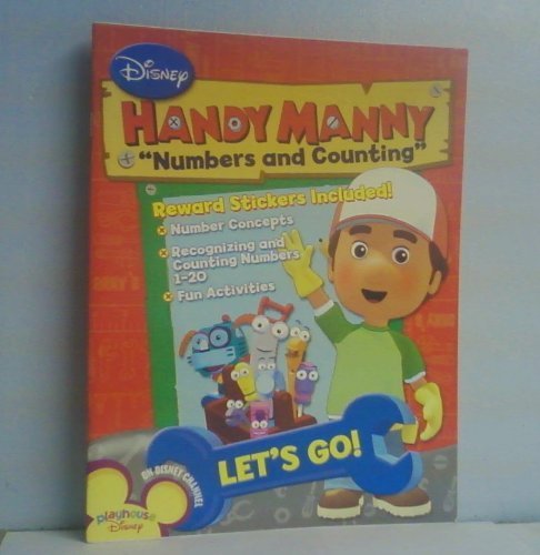 Handy Manny Workbooks w/Stickers - Numbers & Counting: Playhouse Disney ...