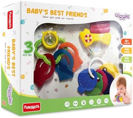 Buy Giggles - Baby's Best Friend, Ideal Gift Pack for Infants, 3 pcs ...