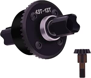 Amazon.com: Mesimsple Front Rear Differential 43T & 13T Input Gear for ...