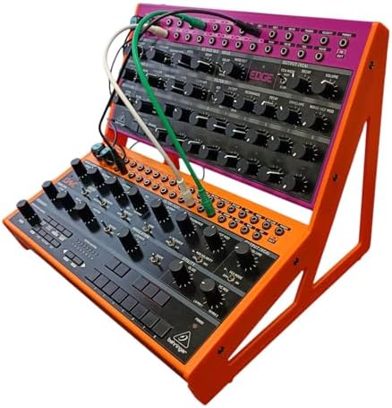 Acid Console Eurorack Desktop Stand, 2 x Behringer Edge, Crave, Spice ...