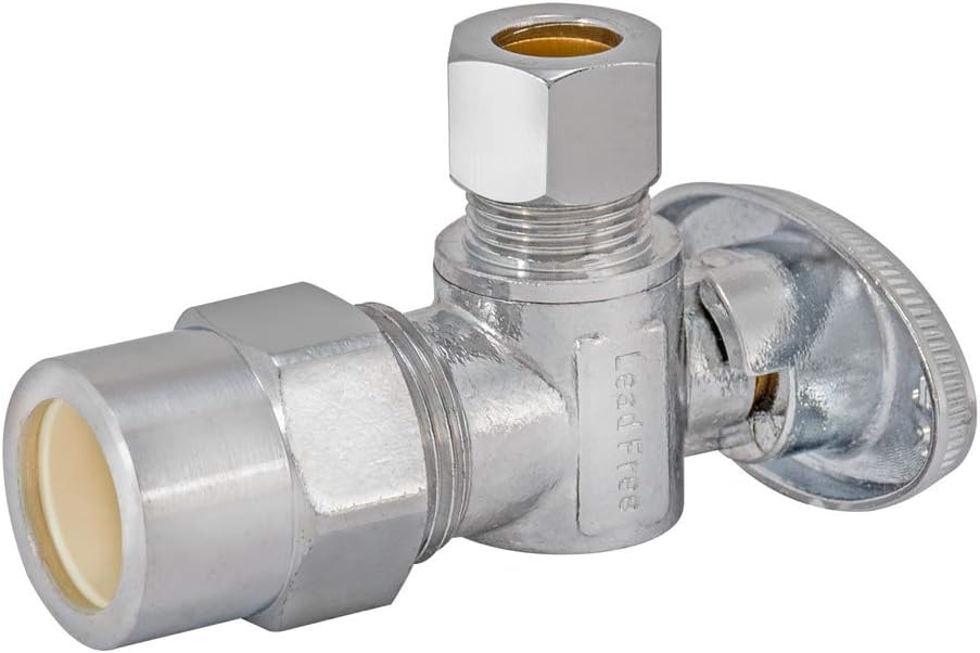 Amazon.com: XFITTING 10 Pcs Stop Valve, 3/8" OD Compression x 1/2" CPVC ...