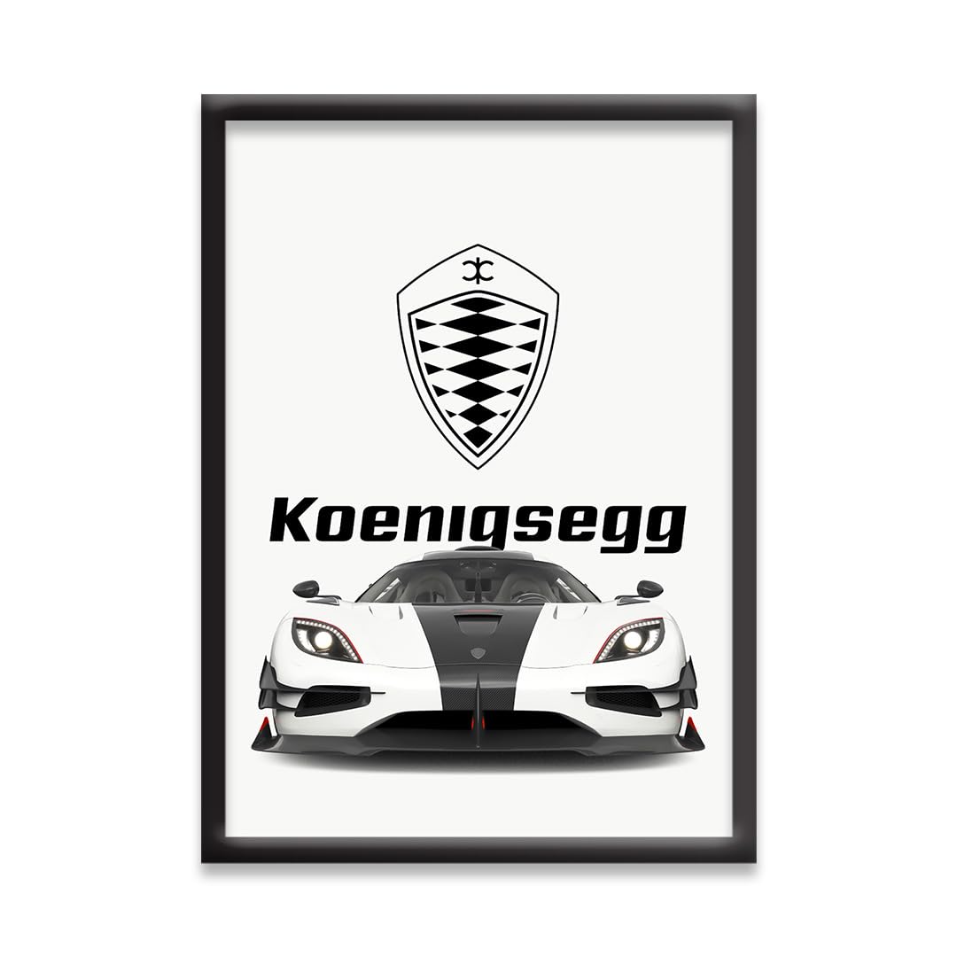 Jurojin Junction | Koenigsegg | Koenigsegg Framed Poster | Anime Framed ...