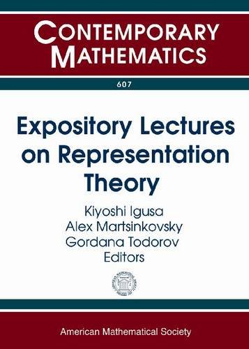 Expository Lectures on Representation Theory: Igusa, Kiyoshi ...