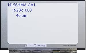 Amazon.com: 15.6" IPS 144Hz Laptop LCD Screen N156HMA-GA1 N156HMA-EA1 N156HME-GAK N156HRA-EA1 ...