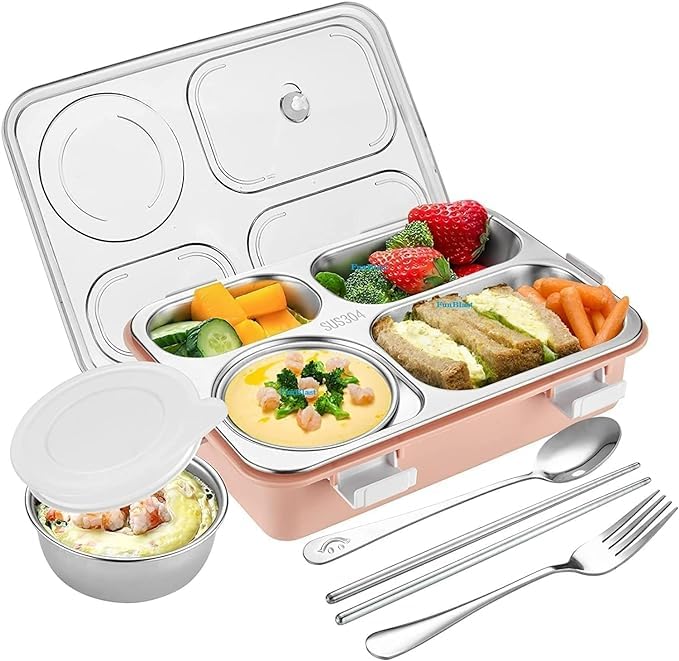 Buy Smart Lunch Box - Stainless Steel Lunch Box for Students, Tiffin ...