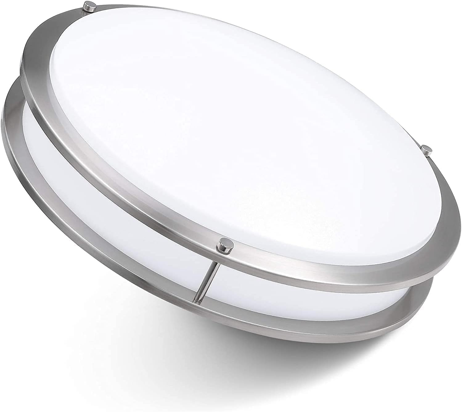 Lunabode LED Flush Mount Ceiling Light, Double Ring, Ceiling Light ...