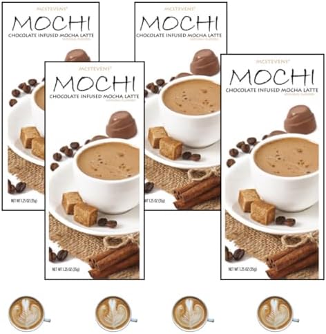 Amazon.com : Mochi Chocolate Infused Mocha Latte -Hot cocoa Chocolate ...