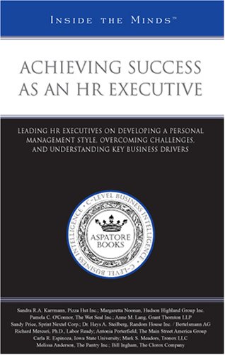 Amazon.com: Achieving Success as an HR Executive: Leading HR Executives ...