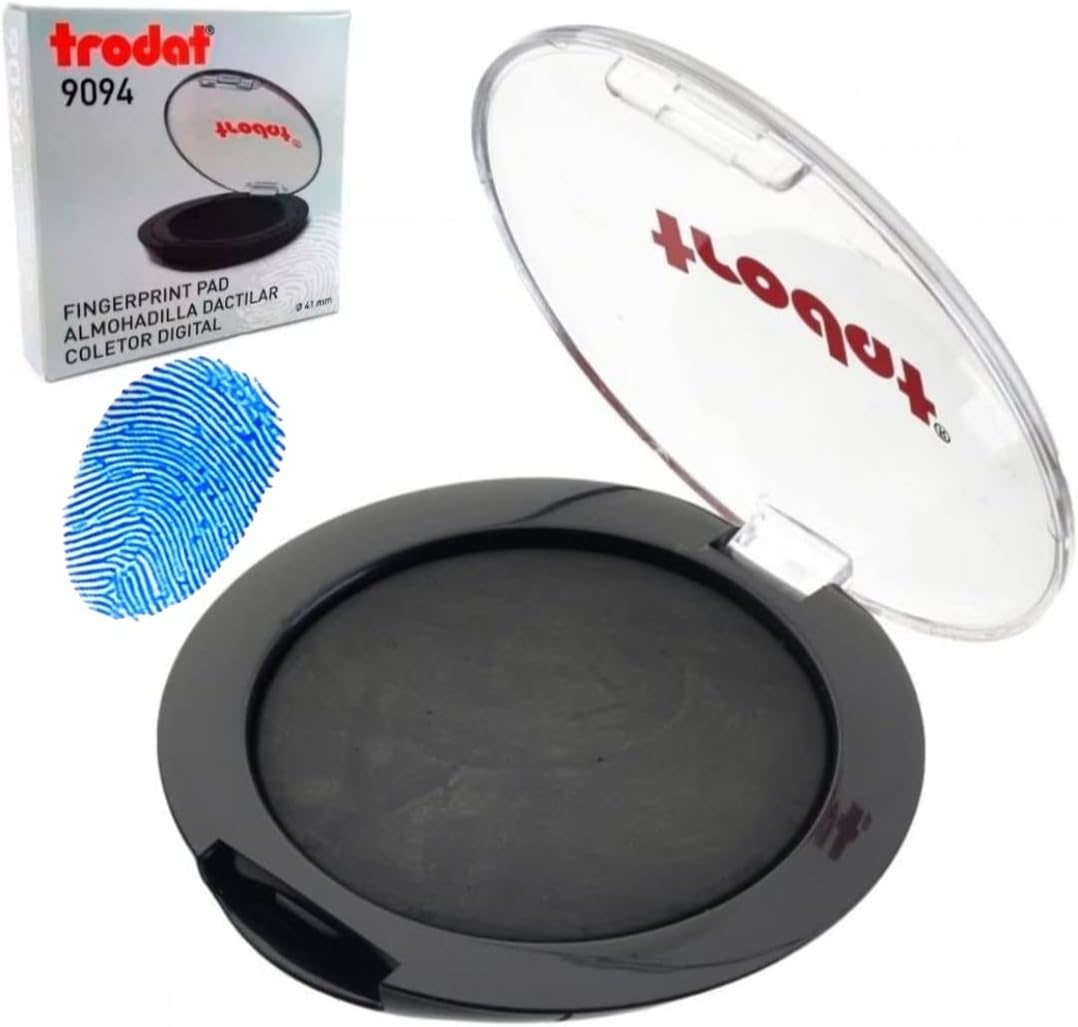 Shiny SM-2 Finger and Thumb Print Ink Pad/Black Ink Pad/Stamp Pad ...