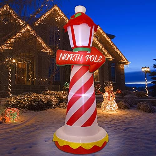 Amazon.com: Lulu Home 10FT Christmas Inflatable Decoration, Giant ...