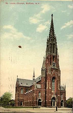St. Louis Church Buffalo, New York NY Original Antique Postcard 1912 at ...