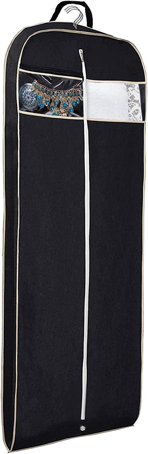 MISSLO 60" Suit Carriers for Women Garment Covers for Clothes Dress ...