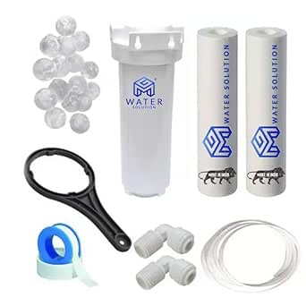 MG WATER SOLUTION® Spare Parts Pre-Filter Bowl Set with Two 10 Inch PP ...