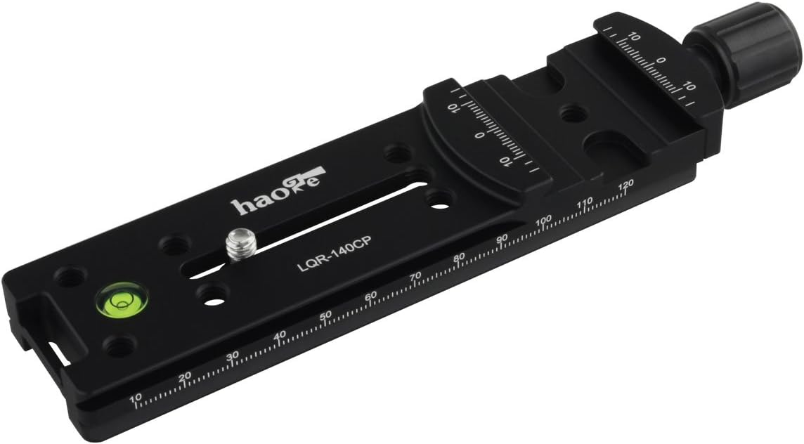 Amazon.com : Leofoto NR-140 Nodal Slide Rail with Arca Clamp, 140mm ...