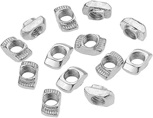 Amazon.com: RWRAPS 100pcs 50pcs M3/M4/M5*10 * 6 for 20/30/40/45 Series Slot T nut Sliding T Nut ...