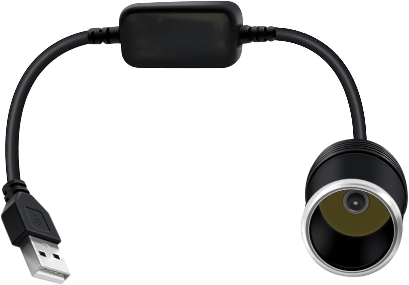 Amazon.com: YINGAYOU USB C Male to 12V Car Cigarette Lighter Socket ...