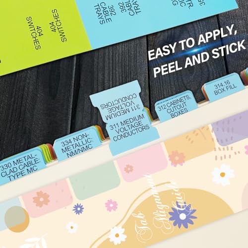 Snapklik.com : 2023 National Electrical Code (NEC) Book Tabs, 140 PCS ...