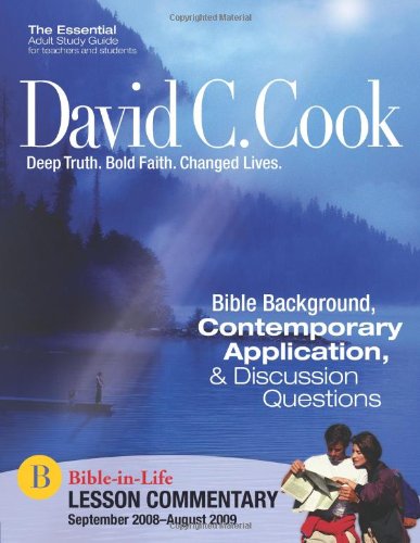 David C. Cook Lesson Commentary 2008-2009: Lioy, Daniel: 9781434799364 ...