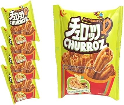 Amazon.co.jp: ヘテ チュロッツ シナモンアップルパイ味 56g×4袋セット お菓子韓国食品 韓国お菓子 スペイン ドーナッツ チュロス クラウン チュロス チュロッツスナック ...