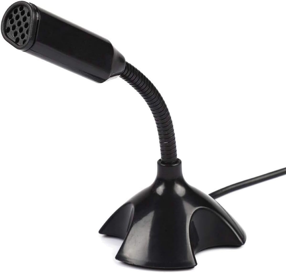 Microfone de Mesa USB Gamer e Streamer suporte Ajustável flexível para ...