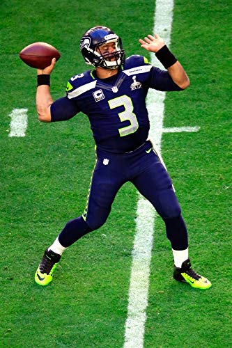 Amazon.com: Russell Wilson Poster 24" X 36" - Russell Wilson Print ...