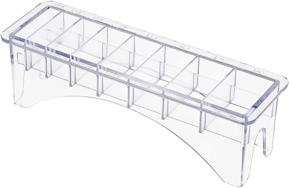 Amazon.com: Chazcool Clipper Guard Holder, Clipper Holder with 8 Grid ...