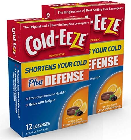 Amazon.com: Cold-EEZE Cold Remedy Lozenges Honey Lemon, 18 Count ...