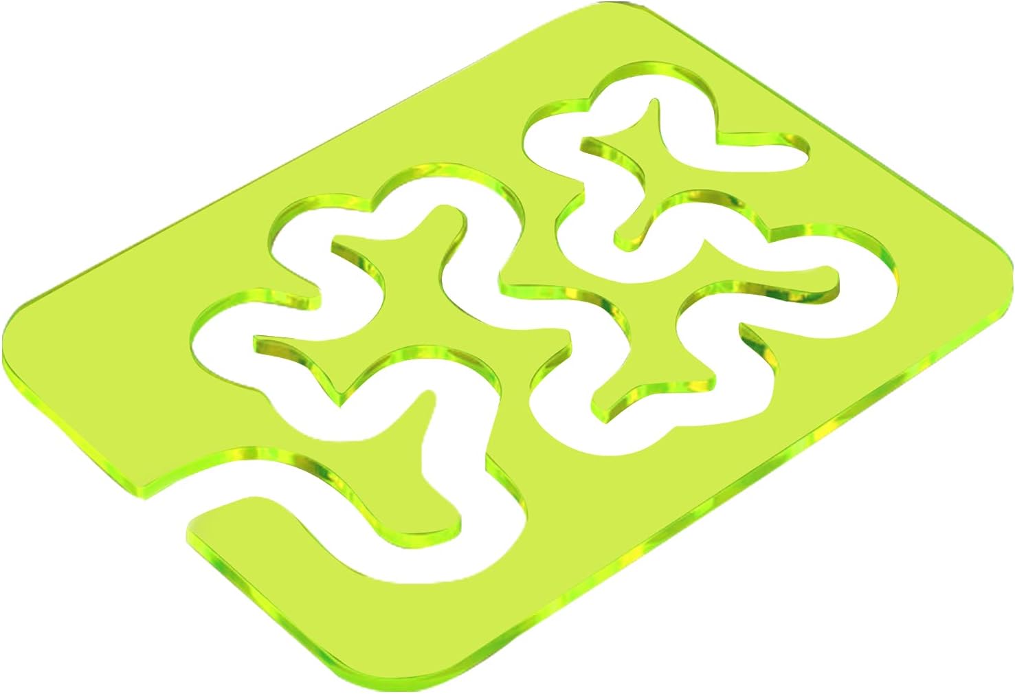 Amazon.com : YICBOR 1pcs Meander Ruler Template+1pcs Free Motion ...