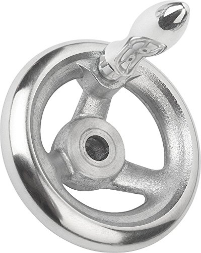 Amazon.com: Kipp 06273-4180X18 Aluminum/Steel Hand Wheel with Revolving ...