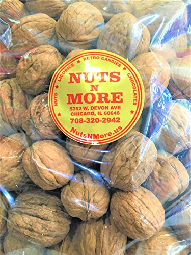 Jumbo Walnuts - In the Shell Natural - 3 lb. Pouch Bag | Amazon price ...