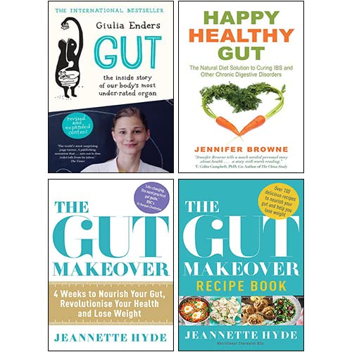 Gut, Gut Makeover, The Gut Makeover Recipe Book, Happy Healthy Gut 4 Books Collection Set ...