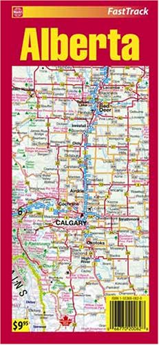 Alberta Fast Track Map: MapArt: 9781553680826: Books - Amazon.ca