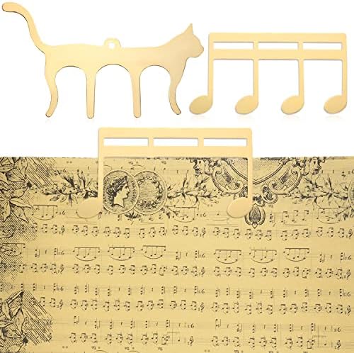 Amazon.com: 2Pcs Metal Music Book Clip Page Holder for Piano Keyboard ...