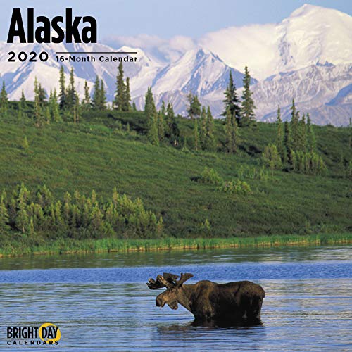 Alaska Wall Calendar 2020 (Travel) : BRIGHT DAY: Amazon.in: Books