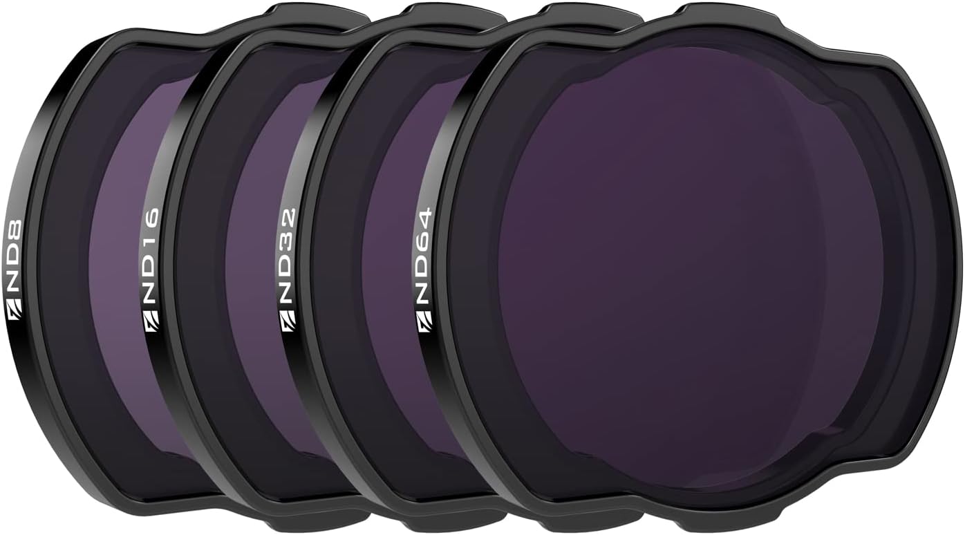 Amazon.com : Freewell Split ND 4-Pack Filter Kit for Air 3 - ND8/ND16 ...
