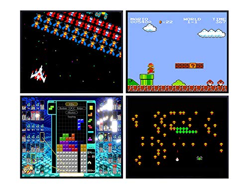 Amazon.com: Wall Art Only - Super Mario Bros, Centipede, Galaga ...