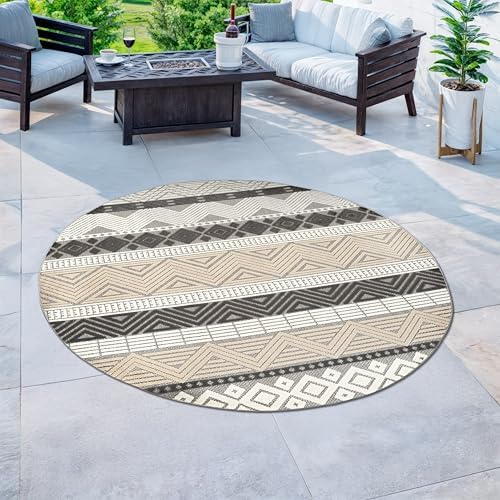 Amazon.com: Rugshop Gray Marbella Boho Indoor/Outdoor Area Rug for ...