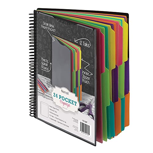 Snapklik.com : Samsill 24 Pocket Poly Project Organizer